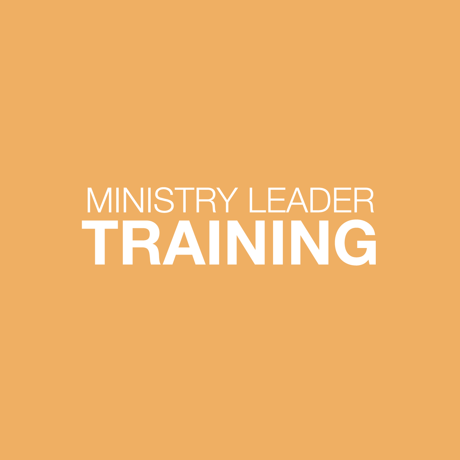 Ministry Leader Training : Northview Community Church